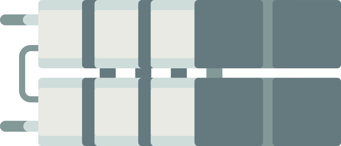 Cartoon space station module Royalty Free Vector Image