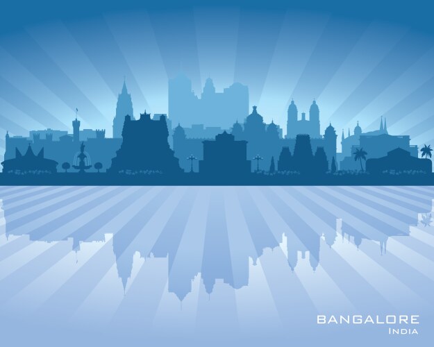 Bangalore Skyline Vector Images (over 160)