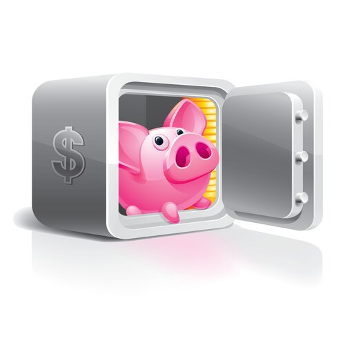 Piggy Bank Cartoon Vector Images (over 8,600)