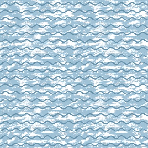 Seamless wave pattern background Royalty Free Vector Image