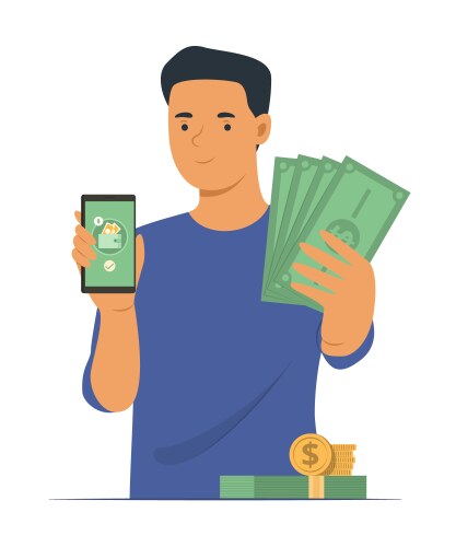 Money Transfer Man Cartoon Vector Images (over 1,300)