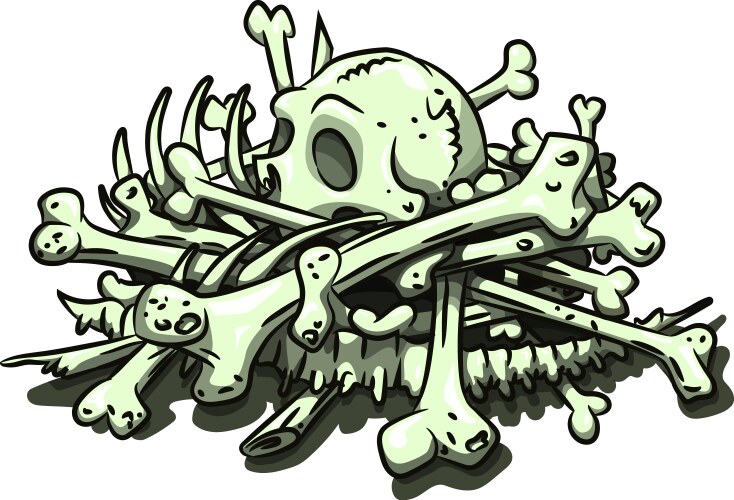 Bone Pile Vector Images (over 760)