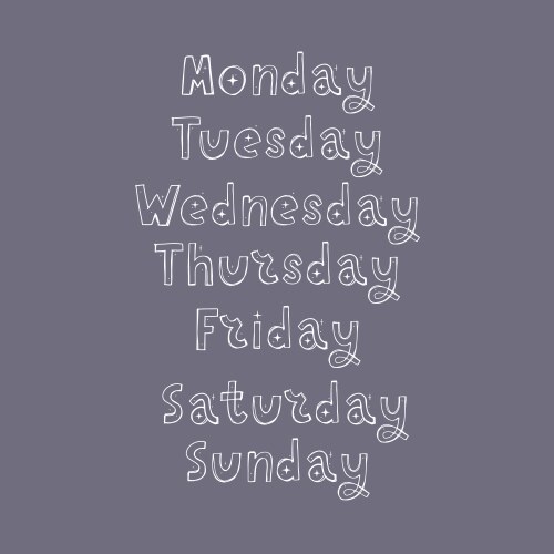 Tuesday Vector Images (over 10,000)