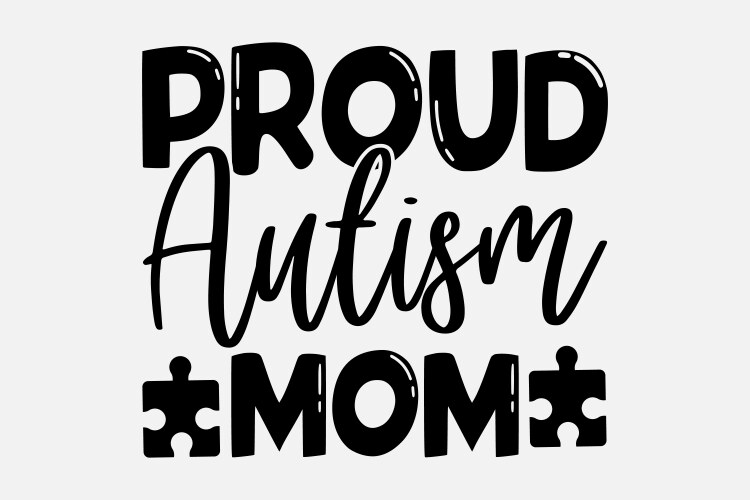 Autism Mom Vector Images (over 140)