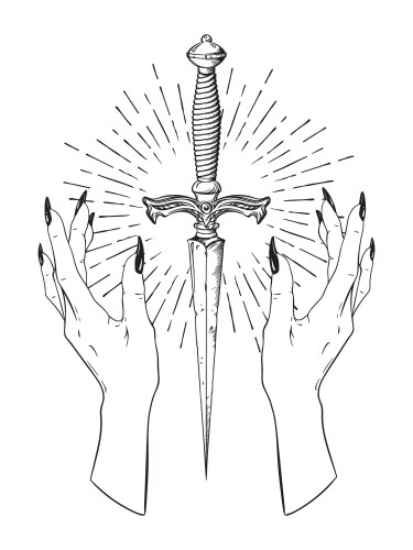 Dagger Tattoo Vector Images (over 4,100)