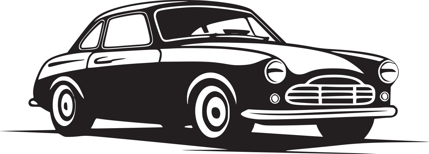 Cartoon Car Black and White Vector Images (over 52,000)