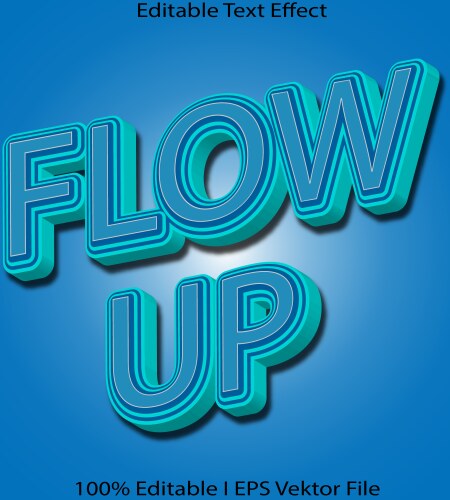 Break a leg editable text effect Royalty Free Vector Image