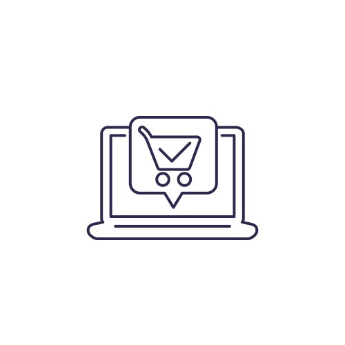 Purchase order concept icon Royalty Free Vector Image