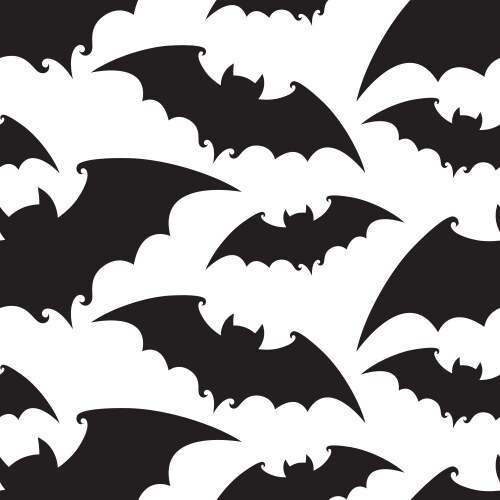 Bat silhouette set Royalty Free Vector Image - VectorStock