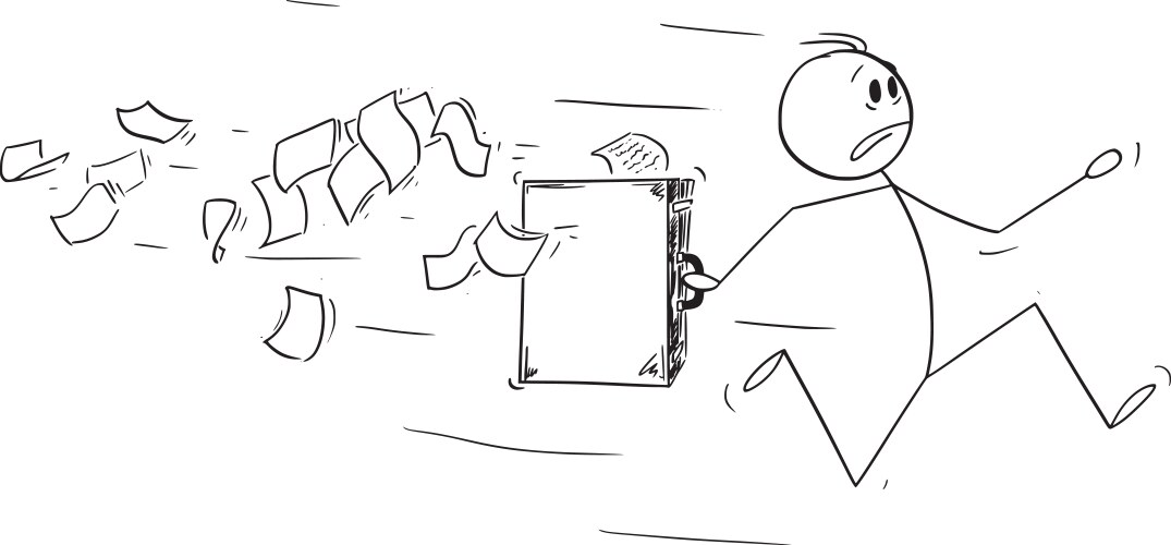 Stickman Panic Vector Images (over 150)