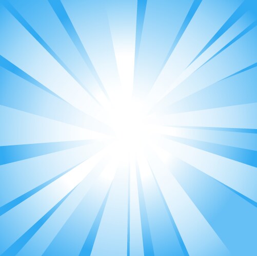 Blue sunlight background Royalty Free Vector Image