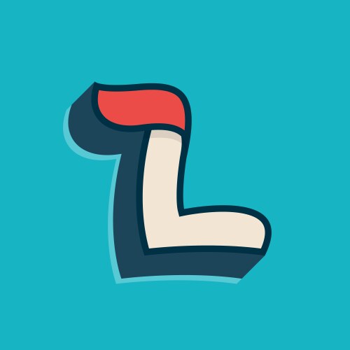 Calligraphy Lettering Script Font L Vector Images (over 230)