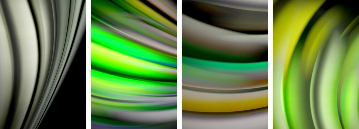 Blurred color line backgrounds Royalty Free Vector Image