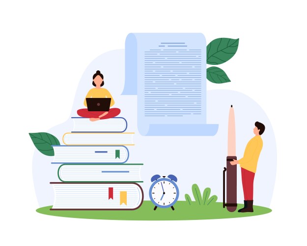Writing Cartoon Vector Images (over 65,000)