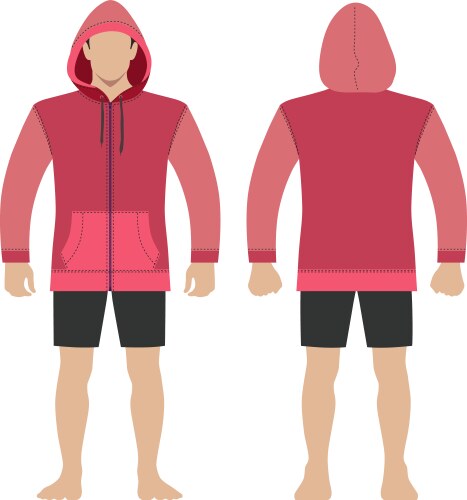 Fashion man figure Royalty Free Vector Image - VectorStock