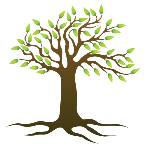 Tree nature ecology Royalty Free Vector Image - VectorStock