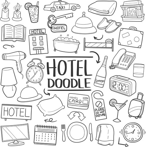 Hotel Line Art Vector Images (over 25,000)