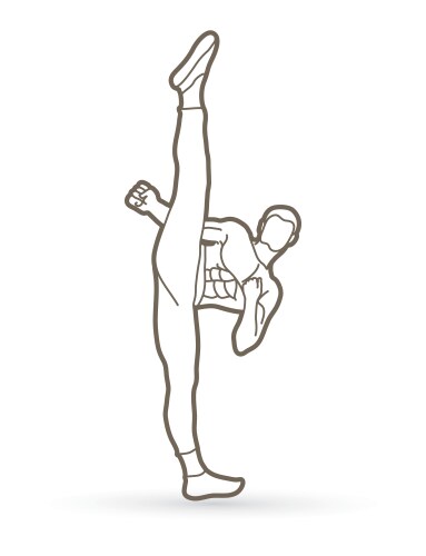 Karate Outline Vector Images (over 4,400)