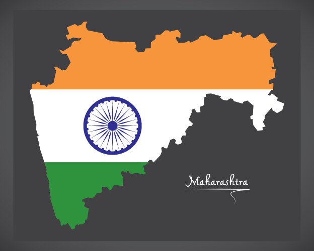 Maharashtra map Vector Images & Graphics for Commercial Use | VectorStock