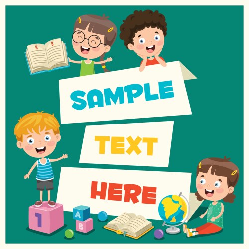 Frame with copy space Royalty Free Vector Image