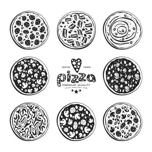 Pizza Vector Images (over 110,000)