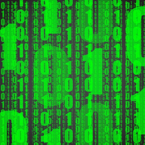 Matrix background Royalty Free Vector Image - VectorStock