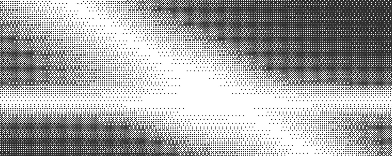 Striped bitmap pattern background with pixel Vector Image