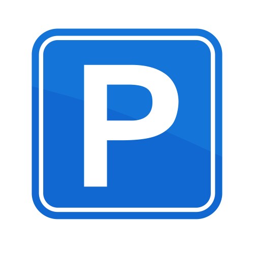 Parking sign Royalty Free Vector Image - VectorStock