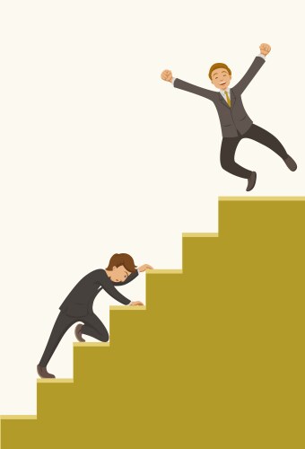 Business winner man win competition manager Vector Image