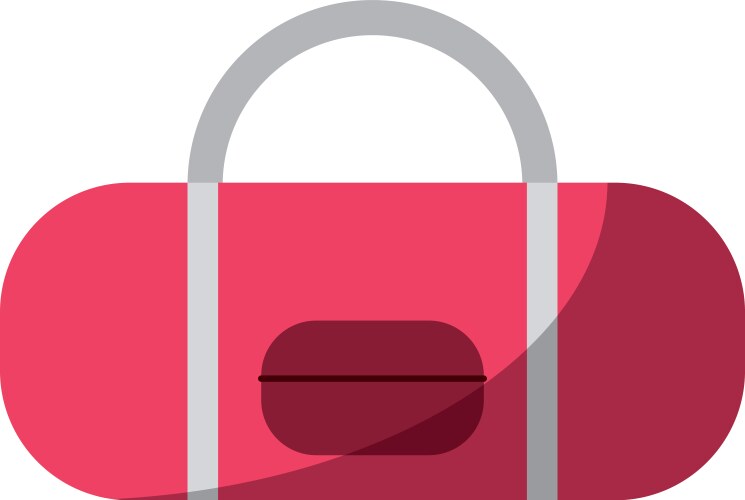 Sport bag equipment cartoon Royalty Free Vector Image