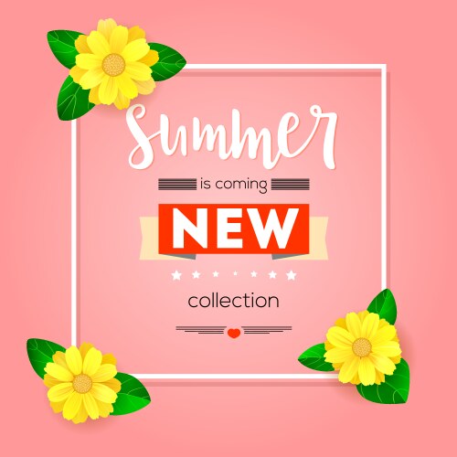 New spring collection background decorated ultra Vector Image