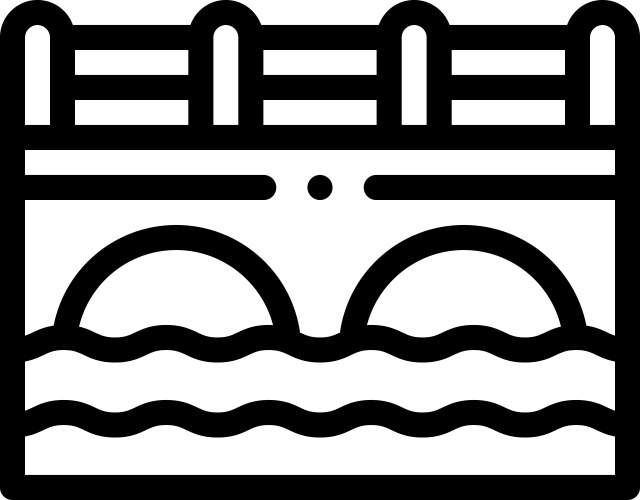 Capitol icon thin linear style design isolated Vector Image