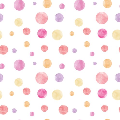 Seamless confetti pattern in candy colors Vector Image