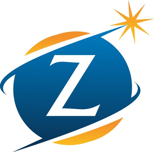 Planet service logo designs template gear Vector Image