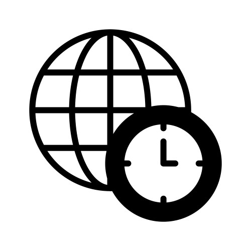 Time Zone Icon Vector Images (over 3,800)