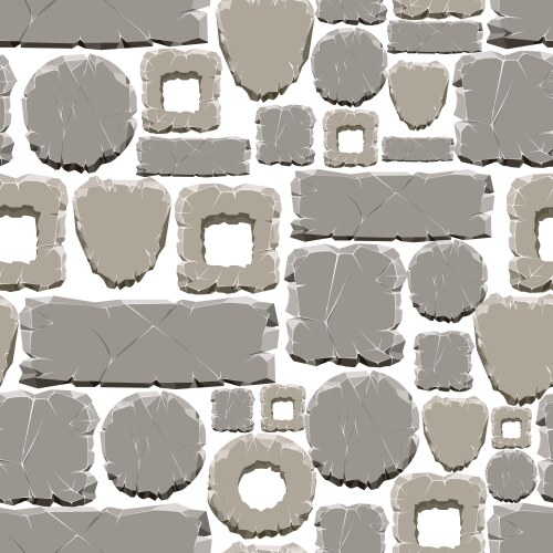 Seamless Stone Texture Cartoon Vector Images (over 1,800)