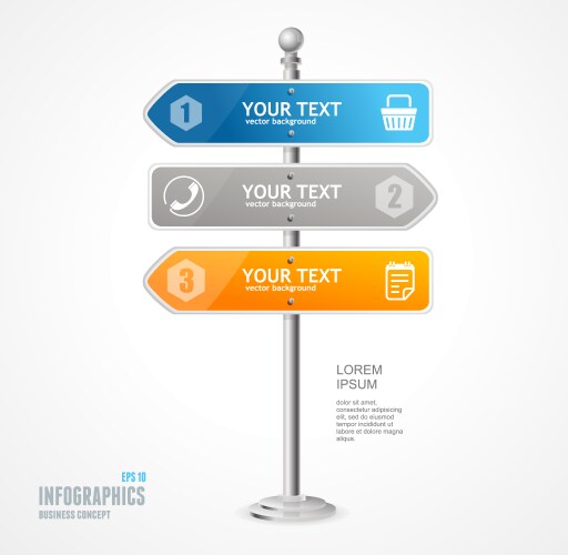 Header banner design Royalty Free Vector Image