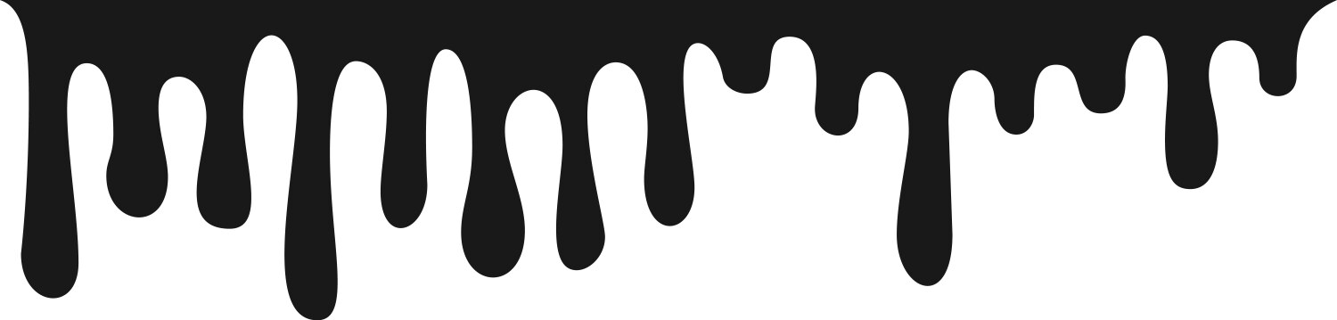 Black paint drops dripping liquid ink fluid Vector Image