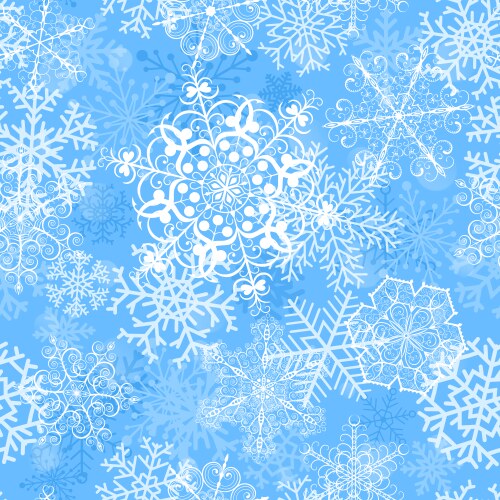 Snow pattern Royalty Free Vector Image - VectorStock