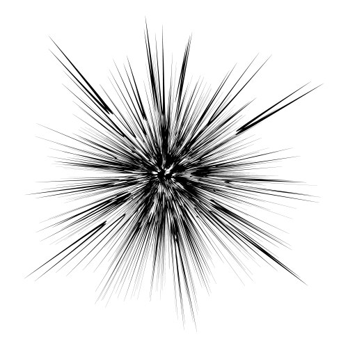 Explode flash cartoon explosion star burst Vector Image