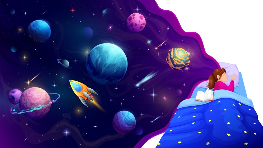 Girl Sleeping Vector Images (over 21,000)