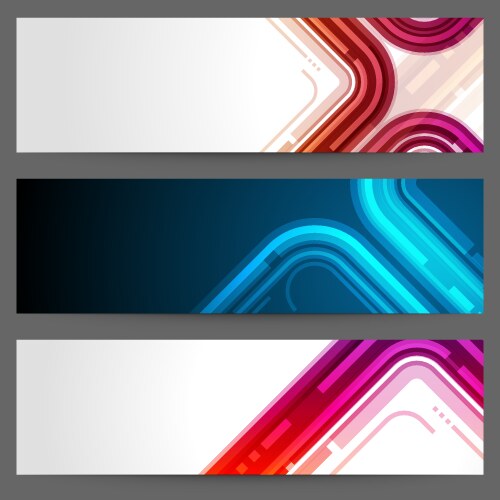 Abstract border brochure design and place for text