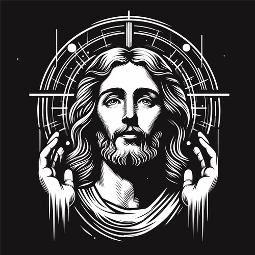 Jesus Vector Images within Christmas (over 6,400)