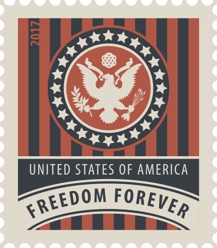 Eagle ornate seal Royalty Free Vector Image - VectorStock