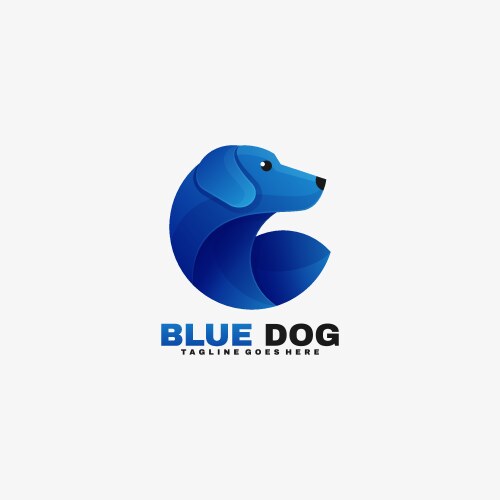 Blue Dog Logo Vector Images (over 4,200)