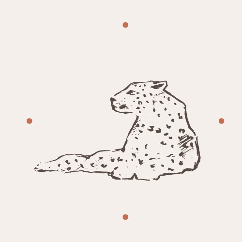 Leopard Outline Vector Images (over 5,500)