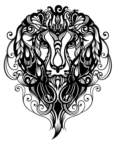 Lion Tattoo Vector Images (over 15,000)