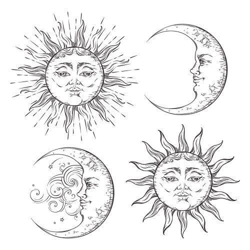 Moon Outline Vector Images (over 53,000)