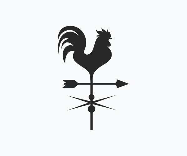 Rooster Weathervane Silhouette Vector Images (over 430)