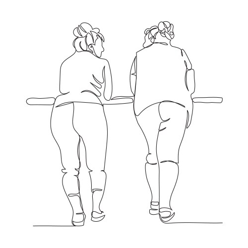Two People Talking Drawing Vector Images (over 540)